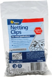 Wire Netting Clips - Coldstream Timber & Hardware